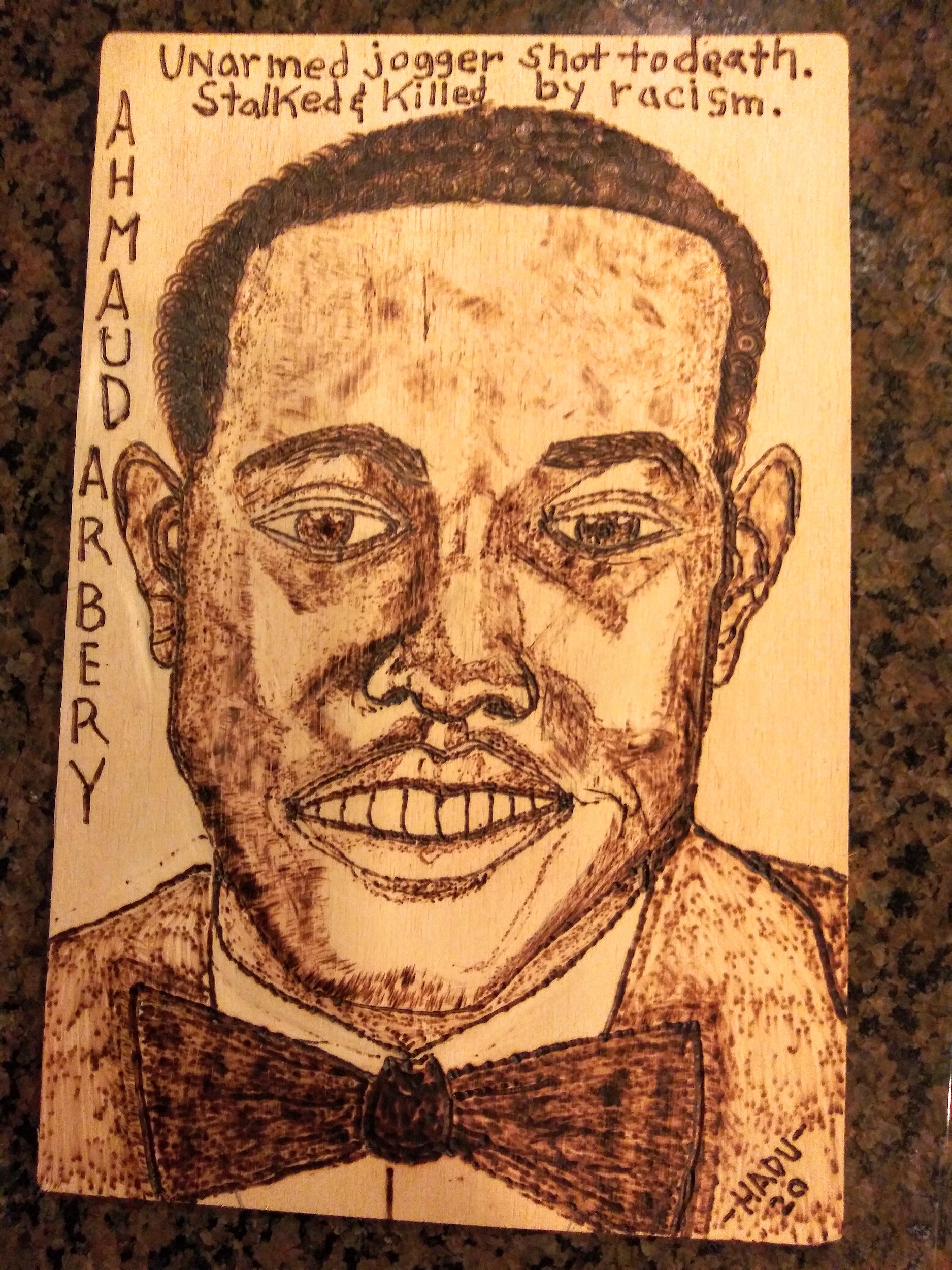 Black Lives Matter: Wood Burn Series #1 - Athenaeum Review